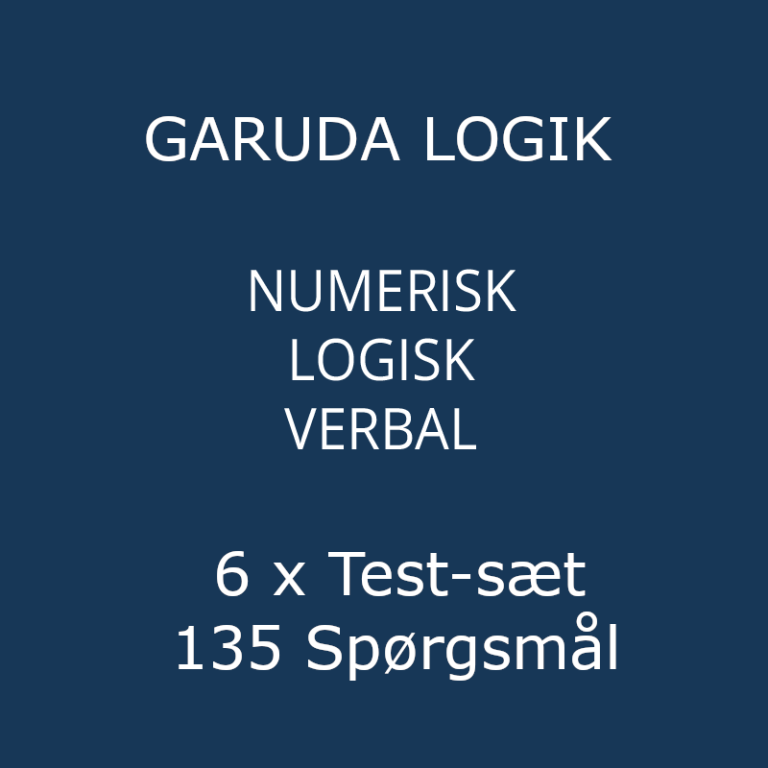 Garuda Logik - Øvelsesstests - Test The Talent